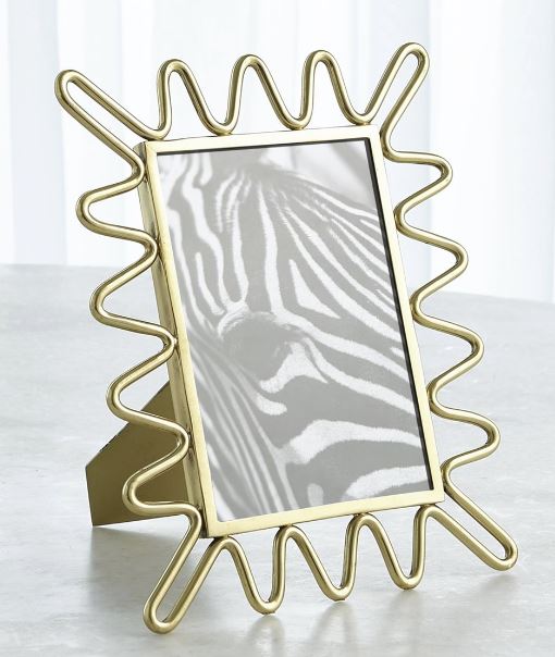 Ric Rac Gold Picture Frame – F+L Modern Home