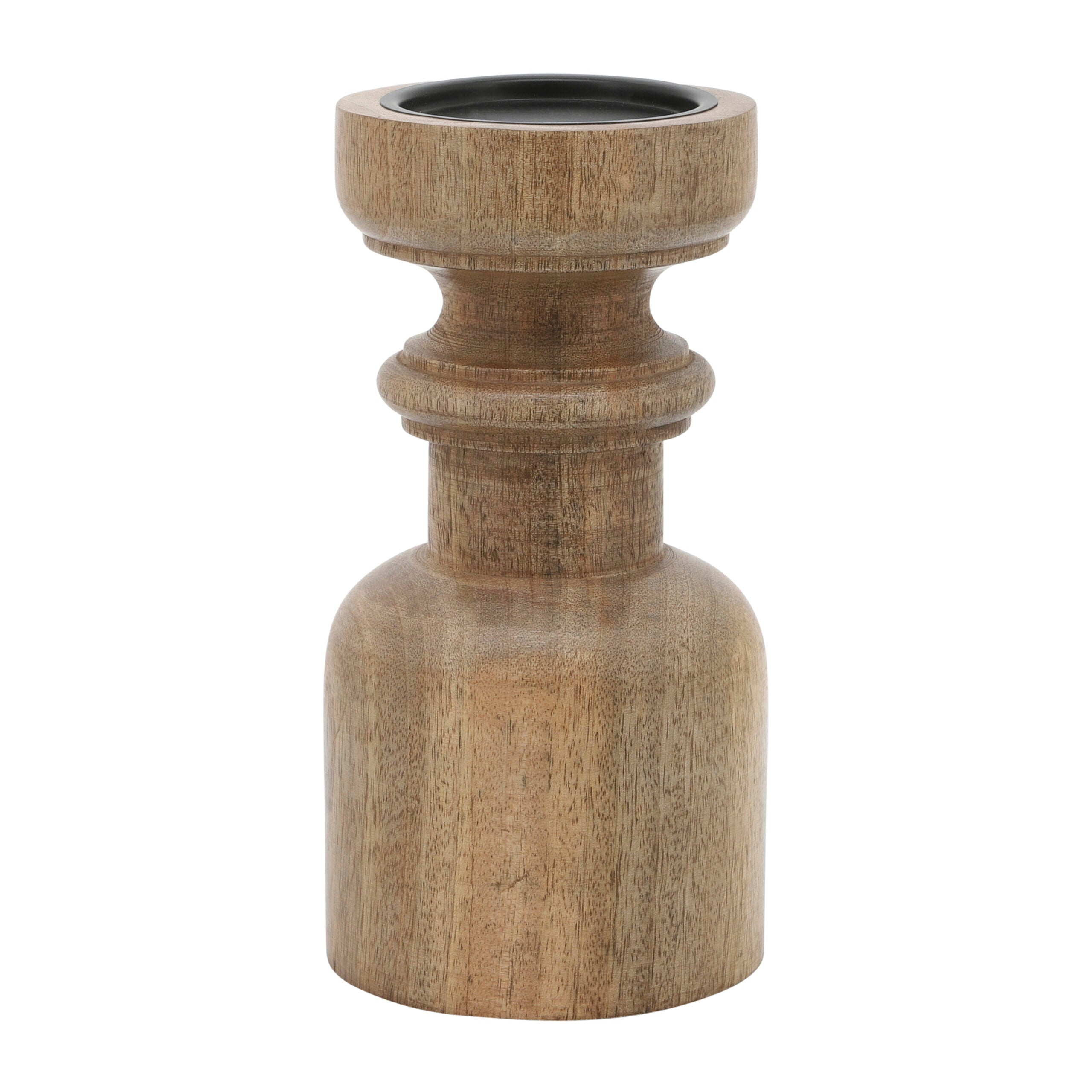 Wooden Pillar Stand – F+L Modern Home